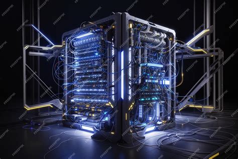 Premium Photo Harnessing The Power Of Supercomputers Advancing Ai And Scientific Research