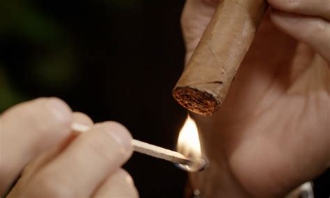 Lighting A Cigar With A Bic At James Engel Blog