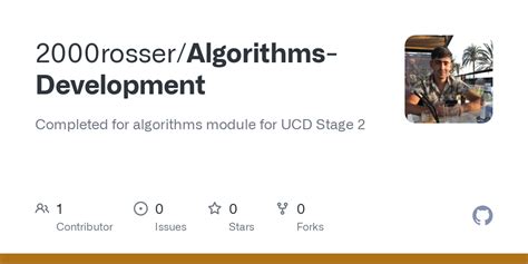 Github 2000rosser Algorithms Development Completed For Algorithms