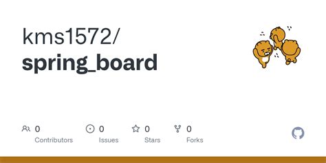 GitHub Kms Spring Board