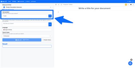 Product Description Generator Asktoai Knowledge Base