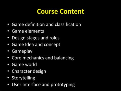introduction to game design pptx educational video games video