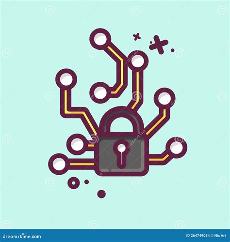 Icon Adversarial Attacks Related To Machine Learning Symbol Mbe Style