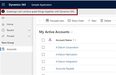 Code Tip How To Set Global Notification By Using Javascript Msdynamicsblog By Deepesh