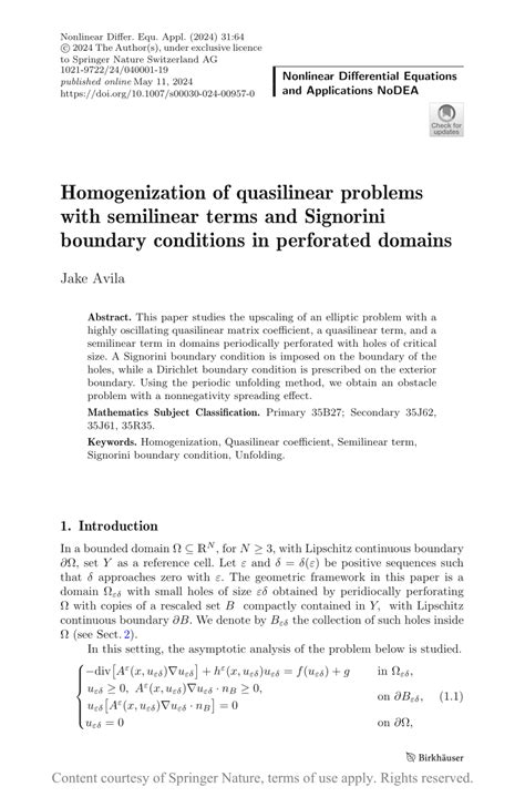 Homogenization Of Quasilinear Problems With Semilinear Terms And
