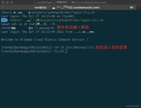 阿里云实践 iterm2登录服务器脚本 ssh iterm2脚本编写 csdn博客