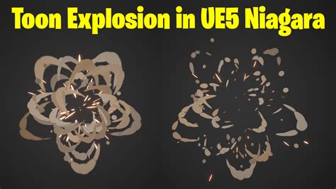 2d Toon Explosion In Unreal Engine 54 Niagara Tutorial Download