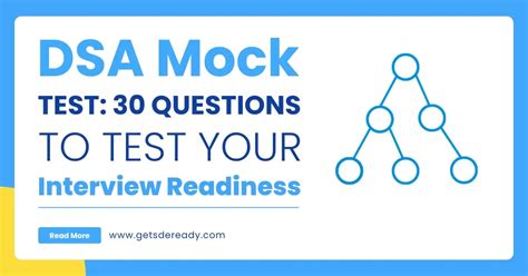 Dsa Mock Test 30 Interview Questions