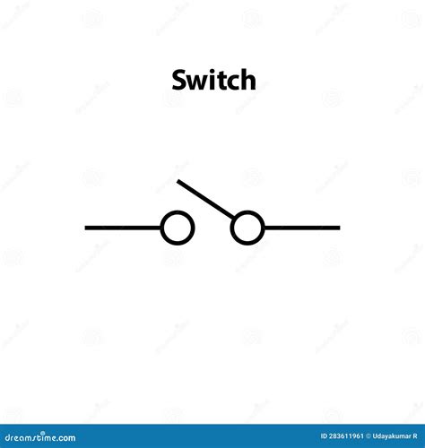 Open Switch Symbol Open Switch Circuit Symbol Open Switch Sign