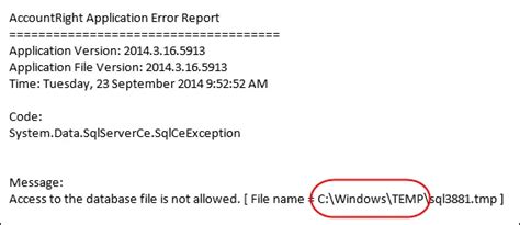 something s gone wrong error system data sqlserverce sqlceexception