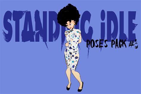 Poses Pack Standing Idle D Animations Unity Asset Store
