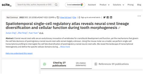 spatiotemporal single cell regulatory atlas reveals neural crest