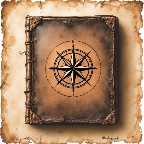 Free Seafarers Leather Logbook Photo Logbook Compass Nautical