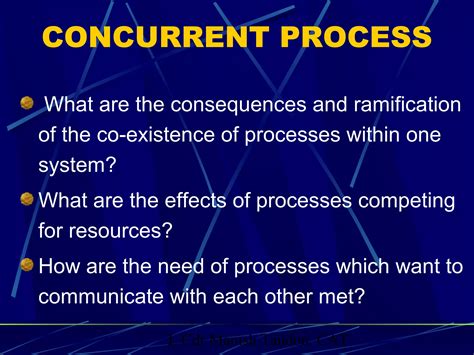 Concurrent Process Ppt