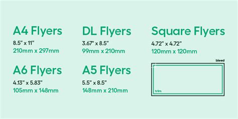 The Ultimate Guide To Flyer Sizes And Dimensions Moo Blog