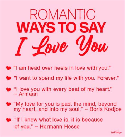 120 Cute And Creative Ways To Say I Love You Jim And Carrie Gordon