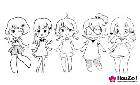 Membuat Beragam Style Karakter Chibi Ikuzo Japanese Education Center