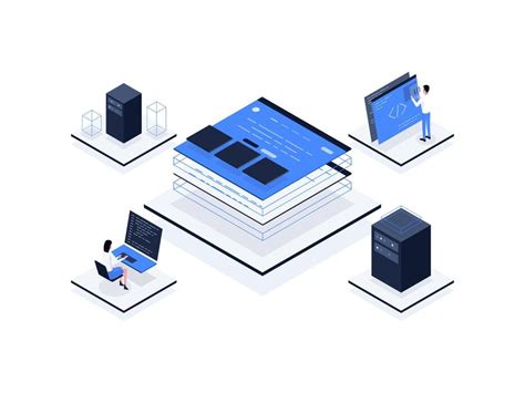 Isometric Development Vector Art Icons And Graphics For Free Download