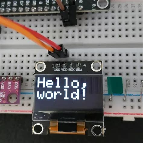 Pantalla 128x64 Oled 096 Letras Blancas Fondo Azul Arduino En Venta