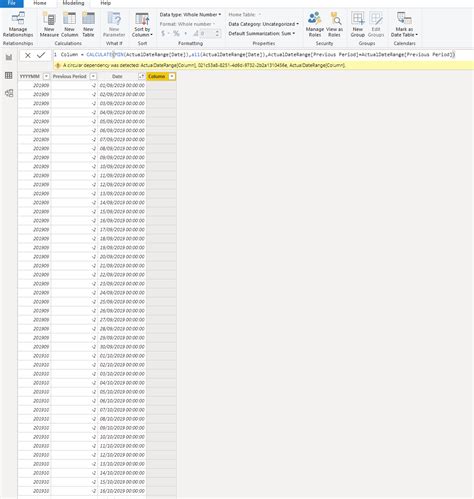 solved create a calculated column to show the minimum dat