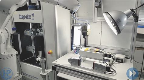 Video Hegewald And Peschke On Linkedin Automated Material Testing System For Round Metal Specimen