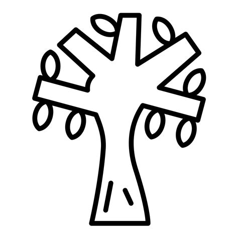 Tree Branch Line Icon Vector Art At Vecteezy