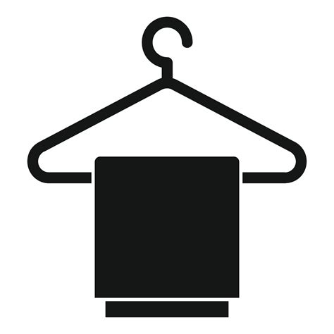 Clothes On Hanger Icon Simple Style 14694341 Vector Art At Vecteezy