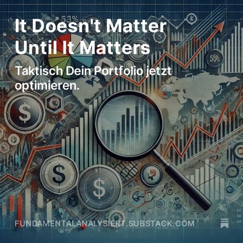 it doesn t matter until it matters