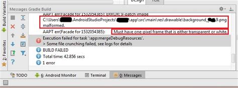 Android Errorexecution Failed For Task Projectname