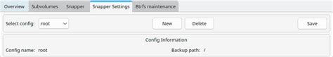 How To Set Up Btrfs Assistant For Snapshots Fedora Discussion