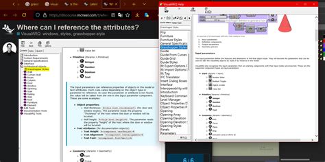 Where Can I Reference The Attributes Visualarq Mcneel Forum