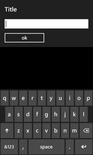 Textbox In Messagebox In Windows Phone 7 Stack Overflow