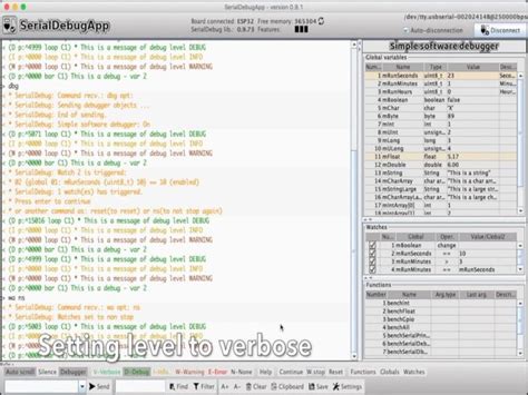 Arduino Serialdebug Improve Debugging