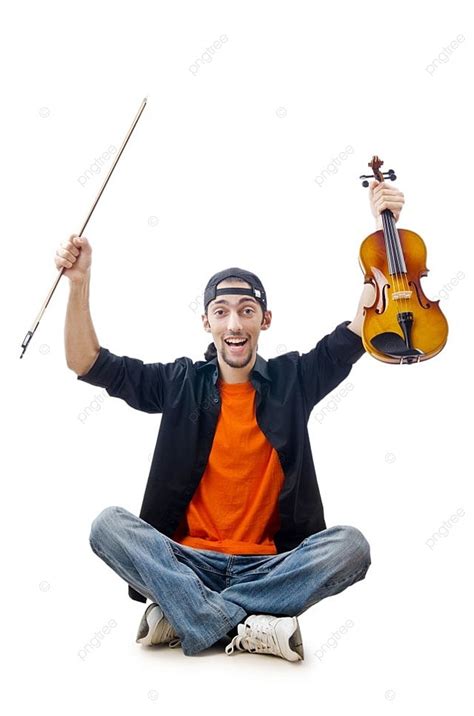 화이트 절연 바이올린 연주자 배경 및 무료 다운로드를위한 그림 Pngtree