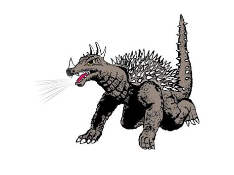 Anguirus Ultrasonic Roar By Daisuke Love 1366 On Deviantart
