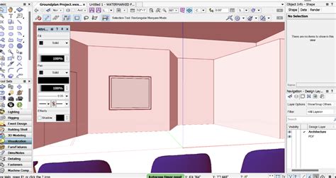Shaded 3d View Highlighted Pink Troubleshooting Vectorworks Community Board
