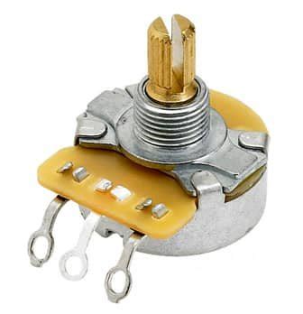 Electric Guitar Potentiometers: Linear vs Audio, 250K vs 500K