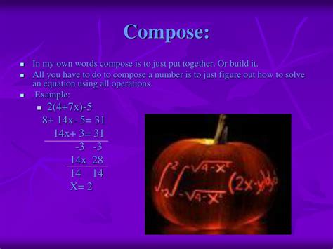 PPT Compose And Decompose PowerPoint Presentation Free Download ID