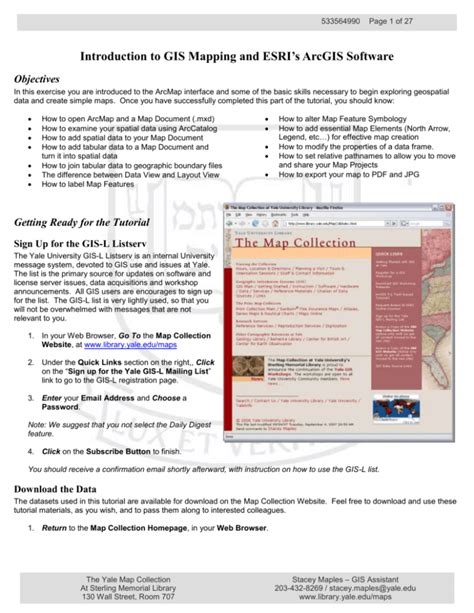 Introduction To Gis Mapping And Esri`s Arcgis Software