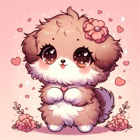 Ai Generated Chow Chow Cute Kawaii Watch Face Wallpaper Icon Calendar Custom Etsy