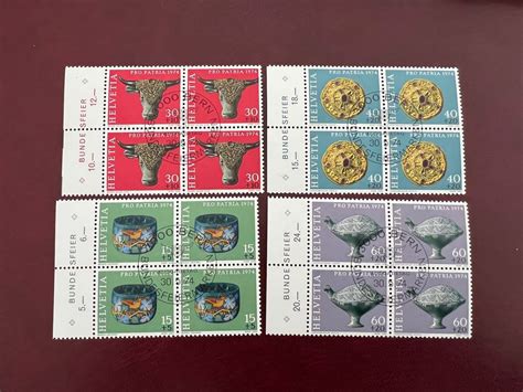 1974 Serie Erstag Gest Pro Patria Mit Tab 4026 Kaufen Auf Ricardo