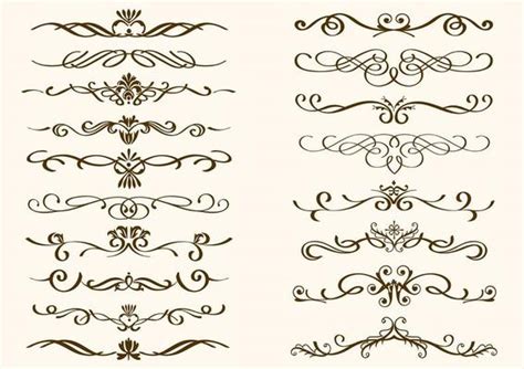 Curly Border Vector Art Icons And Graphics For Free Download