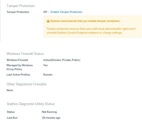 Sophos Endpoint Ui Is Missing And I Cant Uninstall Or Disable Tamper
