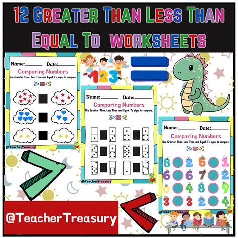Greater Than Less Than Equal To Worksheets Comparing Numbers Activities Made By Teachers