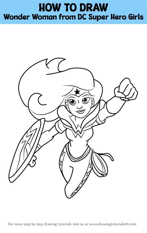 How To Draw Wonder Woman Step By Step