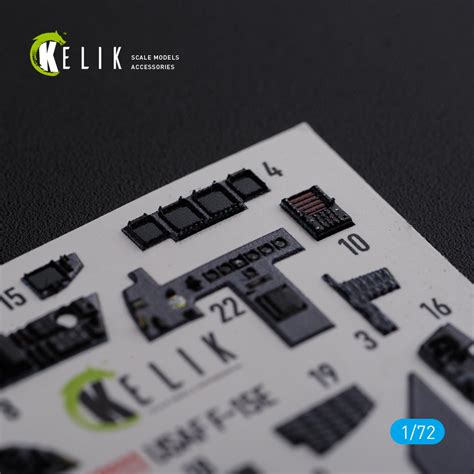 F 15e Interior 3d Decals For Academy Kit 1 72