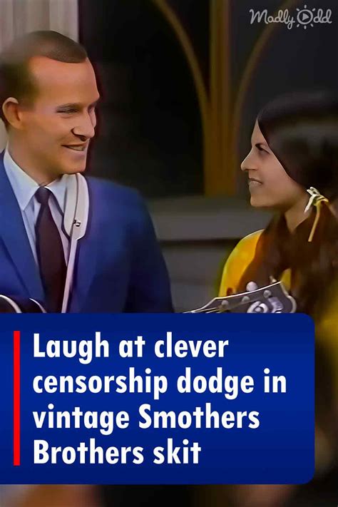 Laugh At Clever Censorship Dodge In Vintage Smothers Brothers Skit