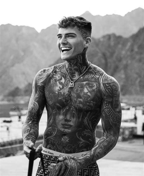 Charlie Edwardz Tattoo Models Men Men With Full Body Tattoos Tom