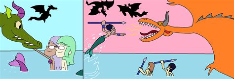 Loud House Merfolk And Dragons By Syfyman2xxx On Deviantart