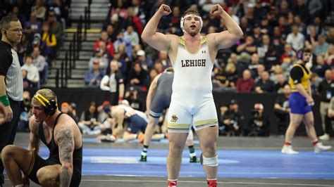 Ncaa Wrestling Lehighs Trephan Punches Ticket To National Semifinals